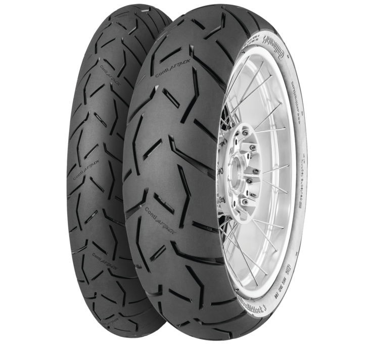 Continental Conti Trail Attack 3 Dual Sport Tires 150/70R17 69V Rear ...