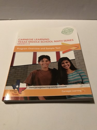 Carnegie Learning Texas Middle School Math Series Grades 6-8 Program ...