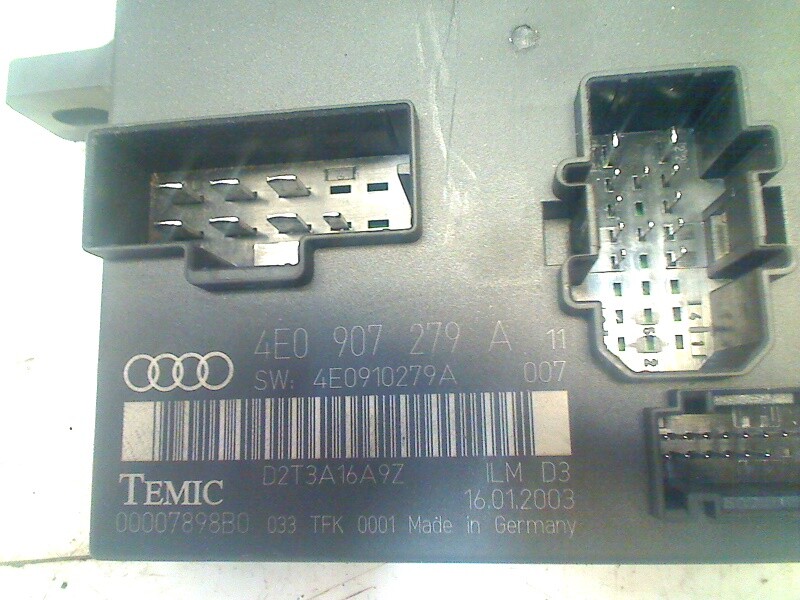 KOMFORTSTEUERGERÄT Audi A8 (D3) Sedan 4.2 V8 40V Quattro (BFM) 2003 ...