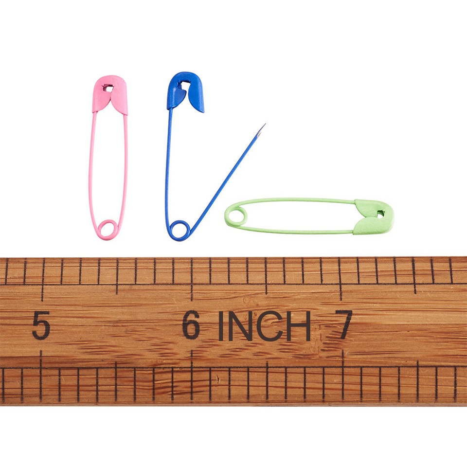 100pcs Iron Safety Pins For Home Office Use Art Crafting Sewing Jewelry ...
