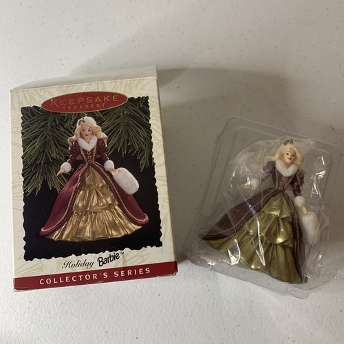 Holiday Barbie 1996 Hallmark Ornament New In Box | eBay
