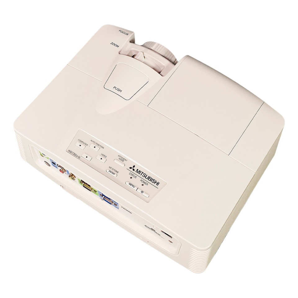 DLP Projector 4300 ANSI for Home Theater Gaming PC 3D Ready HD HDMI w ...