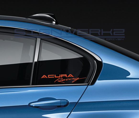 Acura Racing Decal Sticker logo VTEC RSX TSX TLX MDX RDX NSX Integra ...