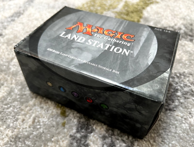 Magic The Gathering Land Station 400 Basic Land Cards in Reusable ...