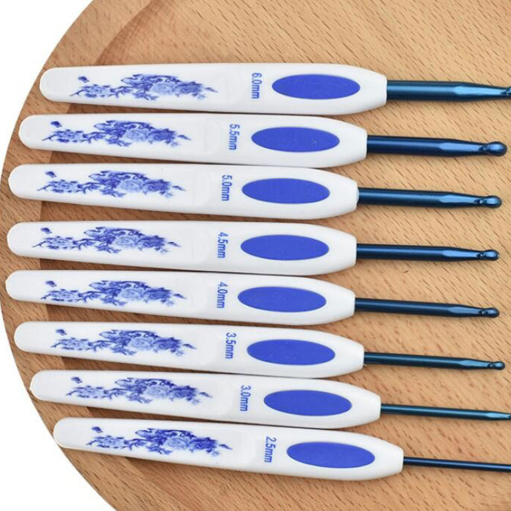 Practical Crochet Bearded Needle Hook Human Body Super Long | eBay