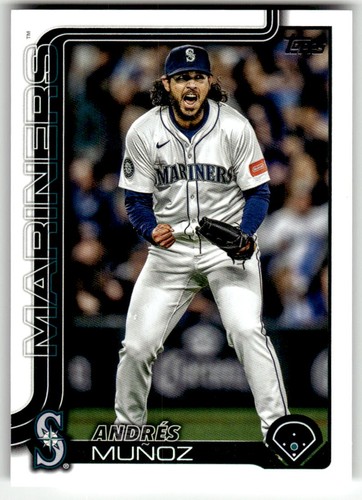 2025 Topps Update #US12 Andrés Muñoz Seattle Mariners Baseball | eBay