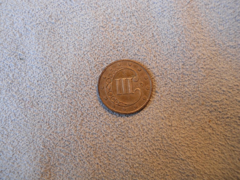 1851 O Three Cent Silver 3c Trime Coin Circulated | eBay