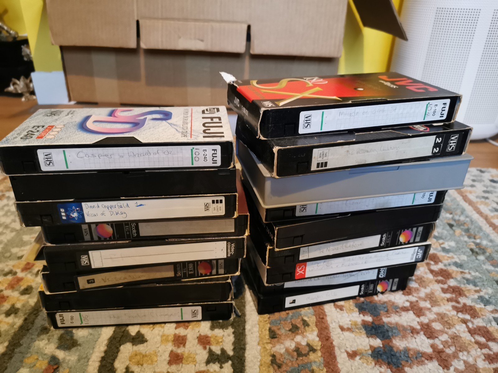 17x Recordable VHS Tapes Used | eBay UK