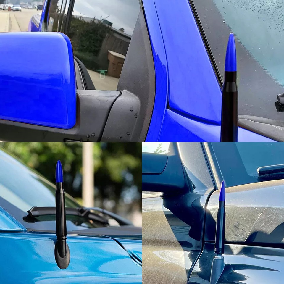 Bullet Style 0.5 Cal Car Antenna Mast Power AM/FM for FORD F-150 2009 ...