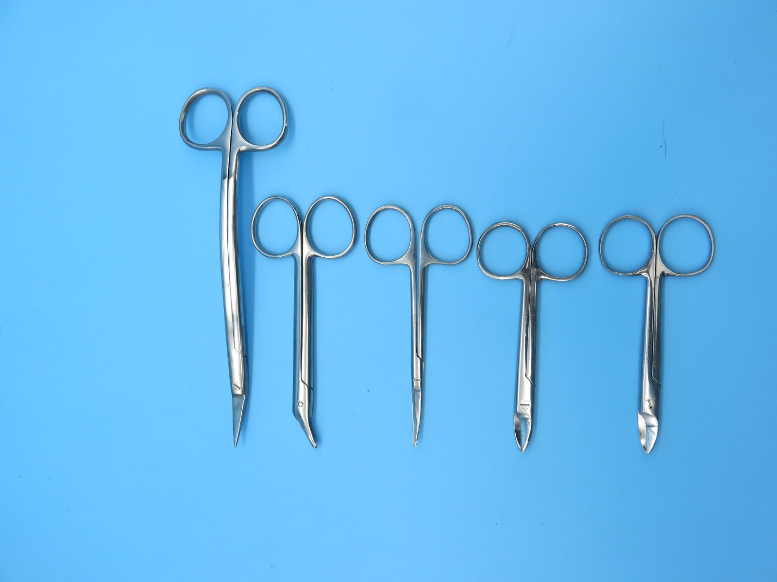 LOT of 5 Dental Oral Surgical Prosthodontic Scissors "LOOK" | eBay