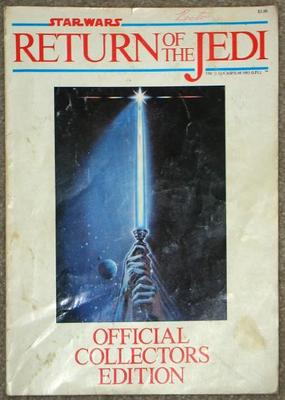 STAR WARS ~ RETURN OF THE JEDI ~ OFFICIAL COLLECTORS EDITION ~ MAGAZINE ...