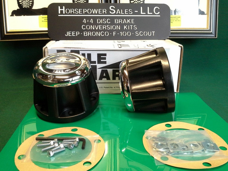 MILE MARKER SUPREME LOCKING HUBS 481 for Jeep + Scout with 10 Spline ...