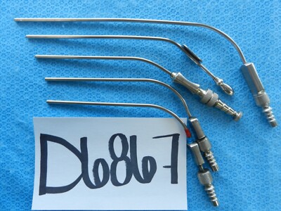 D6867 Codman SSI Pilling Neuro Surgical Spinal Suction Tubes Lot of 5 9fr | eBay