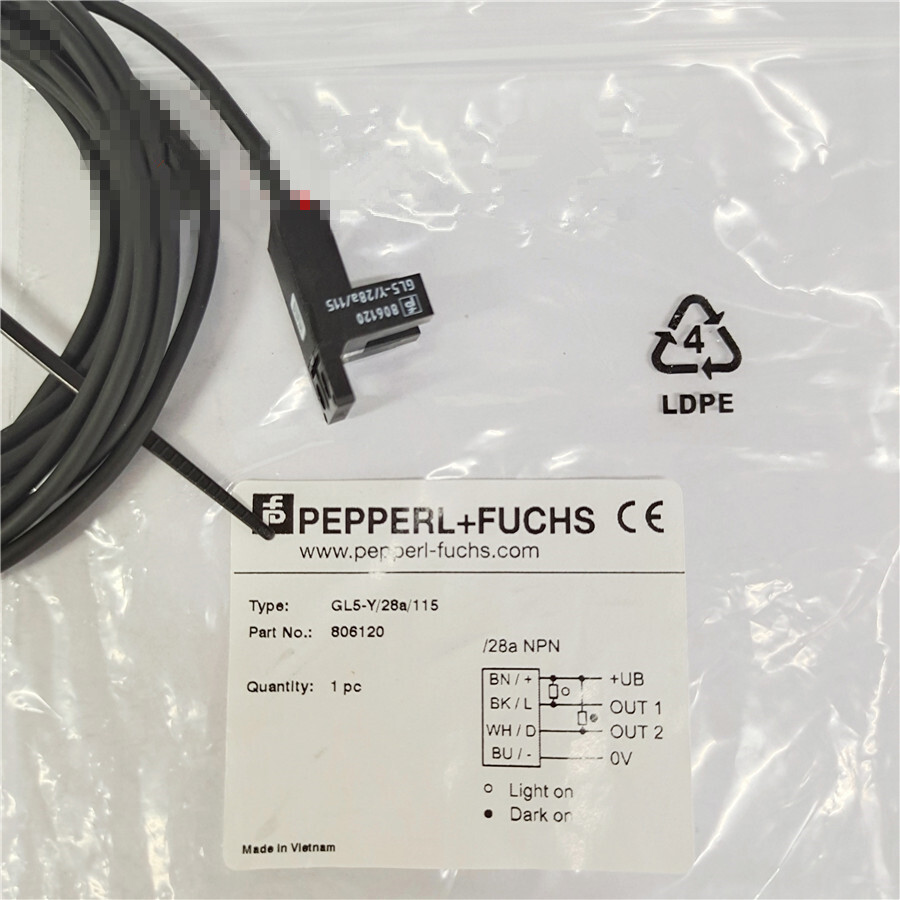 1pcs P+F GL5-Y/28a/115 806120 Slot Photoelectric Switch | eBay