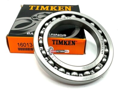 TIMKEN 16013 C3 DEEP GROOVE BALL BEARING, OPEN TYPE NO SEALS 65x100x11 ...