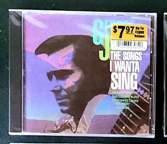 Choice of MORE THAN SHOWN: George Jones, Pitney, Conway Twitty Cds! NEW ...