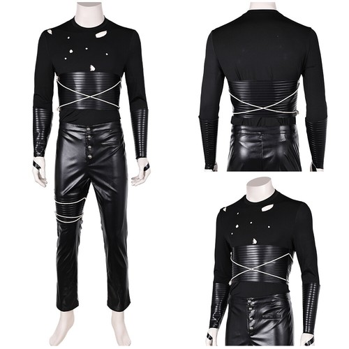 Eric Draven Full Outfit Cosplay Halloween Uniform Set Carnival Costume ...