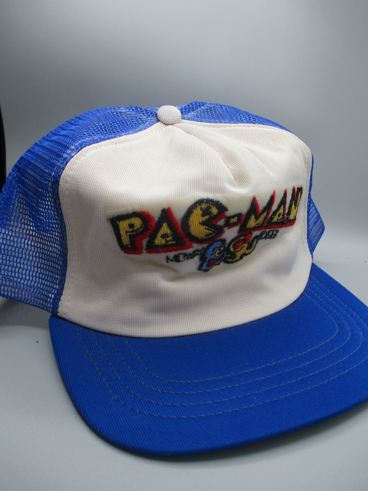 Vintage Pac-Man Hat Trucker Mesh Snap Back Baseball C… - Gem