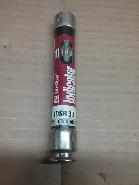 Littelfuse Idsr-30 Indicator Fuse IDSR30 30 Amp 600v Class Rk5 for sale ...