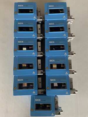 Lot of 11 - SICK CLV490-6010 Optic Bar Code Scanner CLV-490 & Mount | eBay
