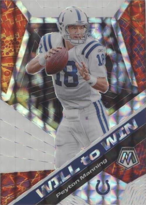 2020 Panini Mosaic - Will to Win Peyton Manning #WW16 Mosaic for sale ...