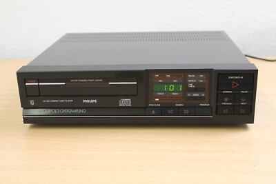 Philips CD 160 Vintage CD-Player CD160 16 Bit vierfach Oversampling ...