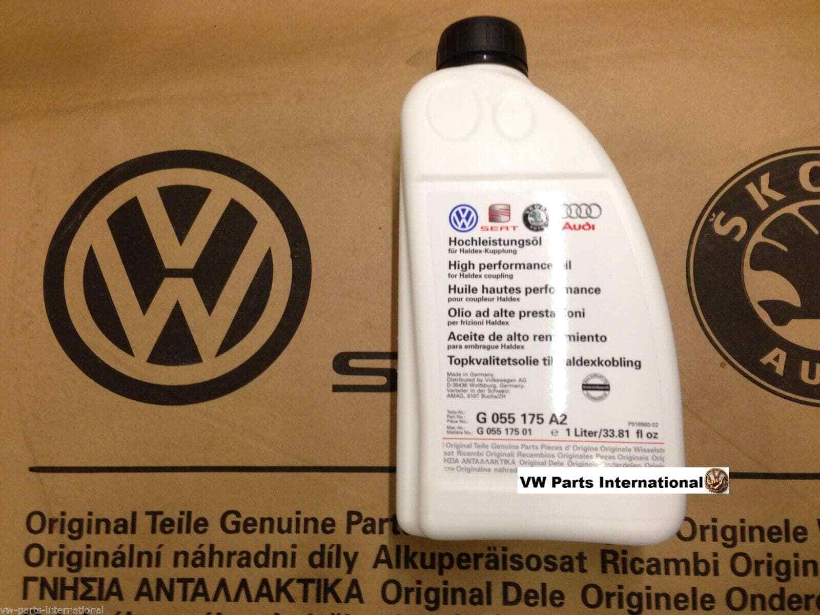 Genuine VW Golf MK5 R32 Haldex Oil 4Motion G 055 175 A2 Brand New OEM ...