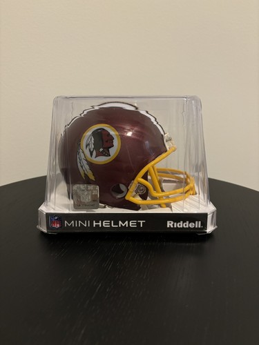 Washington Redskins Custom Mini Football Helmet Riddell VSR4 With Box ...