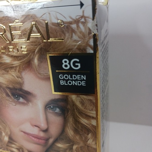 Loreal Paris PREFERENCE 8G GOLDEN BLOND Fade Defying Color High Impact ...