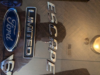 OEM 03-06 Ford Escape V6 Limited Rear Emblem Logo Nameplate Badge Set ...