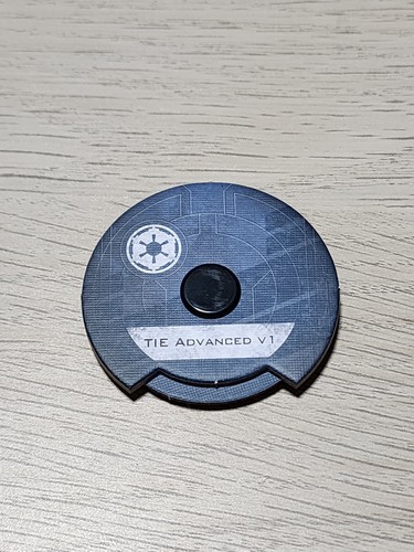 STAR WARS X-WING MINIATURES - Galactic Empire TIE Advanced V1 DIAL 2ND ...