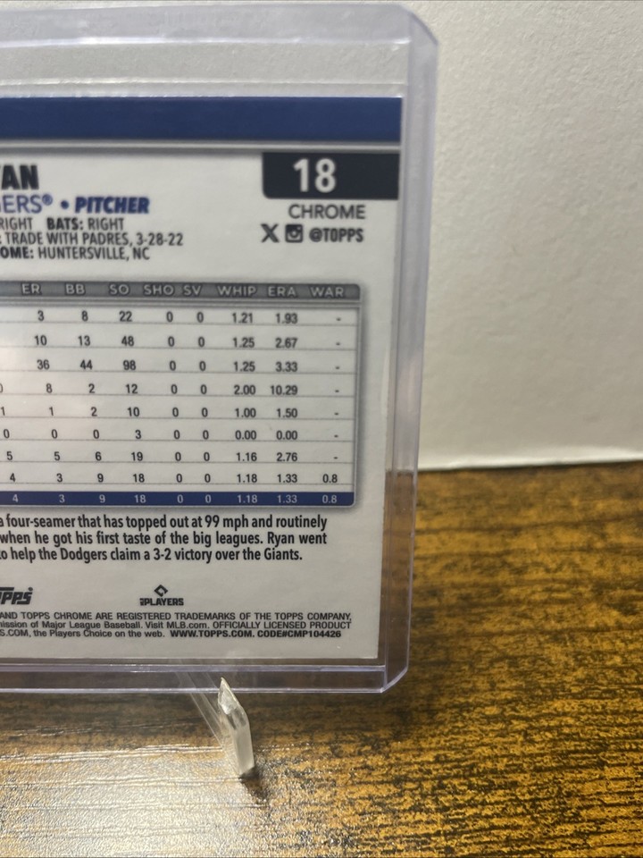 River Ryan 2025 Topps Chrome Rookie Raywave Refractor | eBay