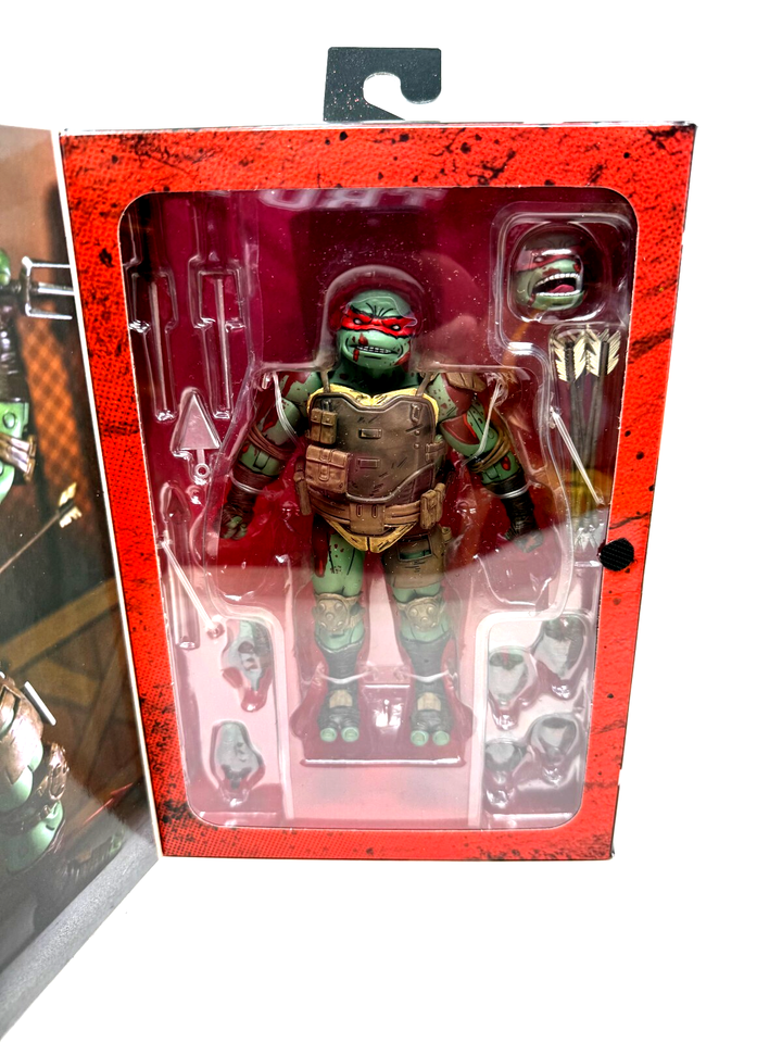 Neca TMNT Ninja Turtles Last Ronin Raphael First To Fall SEALED Action ...