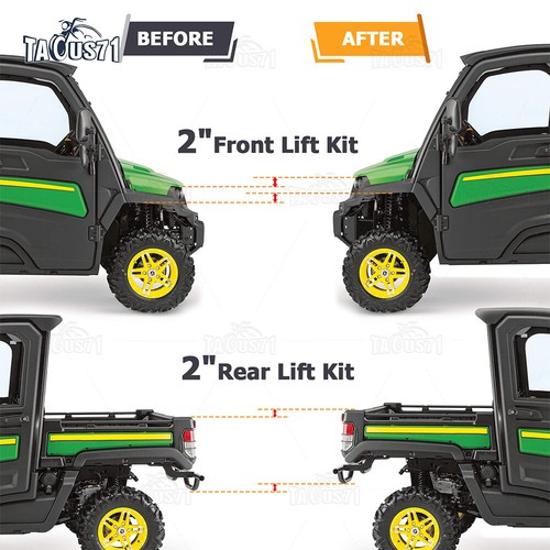 2018+ John Deere Gator XUV 835M 835E 835R CNC 2" Full Lift Kits Coil ...