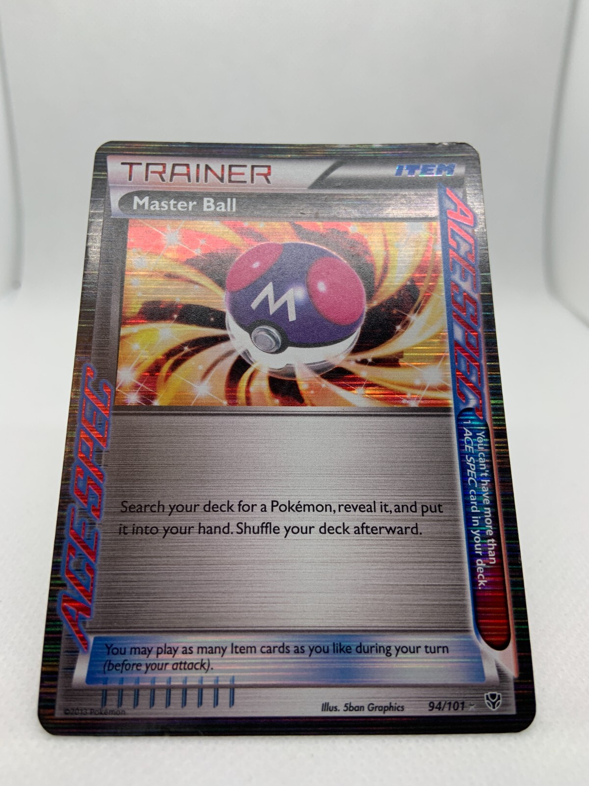Master Ball Trainer 94/101 ACESPEC Pokemon TCG | eBay