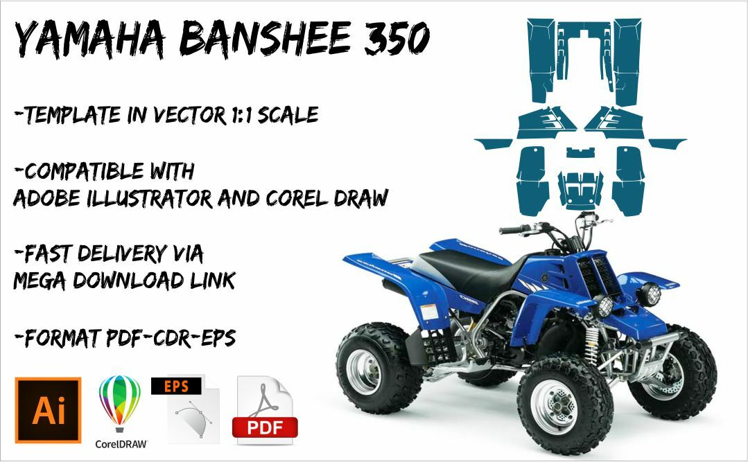 Yamaha Banshee Accurate Templates
