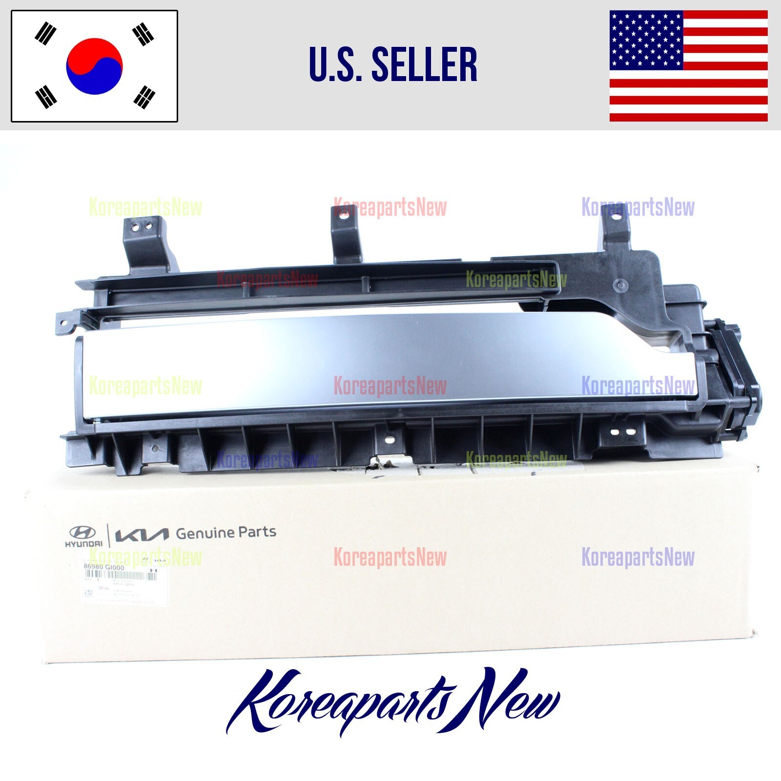 Active Grille Shutter Flap Left DRIVER 86980GI000 ⭐OEM⭐ Hyundai Ioniq5 ...