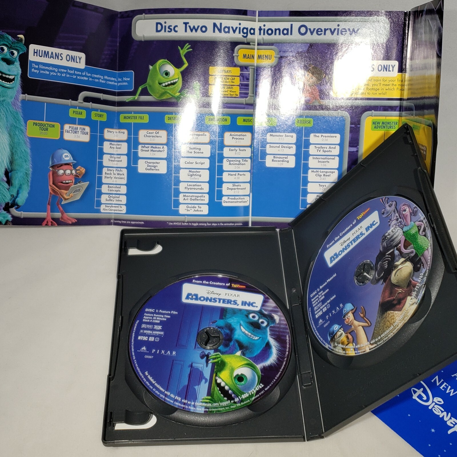 Monsters Inc Dvd Menu