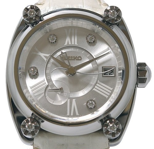 SEIKO GALANTE Spring Drive SBLA087 5R66-0BD0 Automatic Silver Dial Men ...