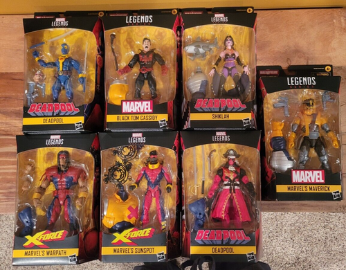 Hasbro Marvel Legends 7 Piece Action Figures Complete Set-BAF -Strong ...
