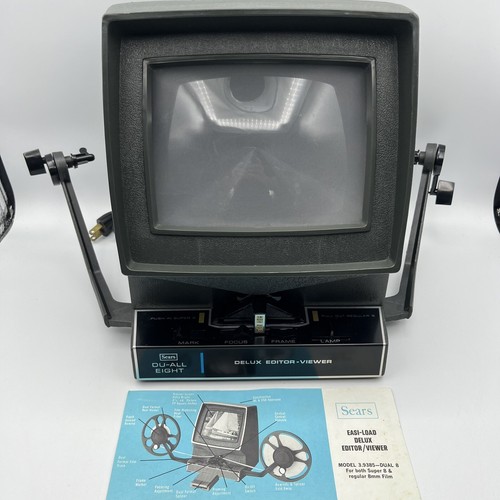 Sears Dual Eight Delux Editor Viewer - Super and Regular 8 Movies ...