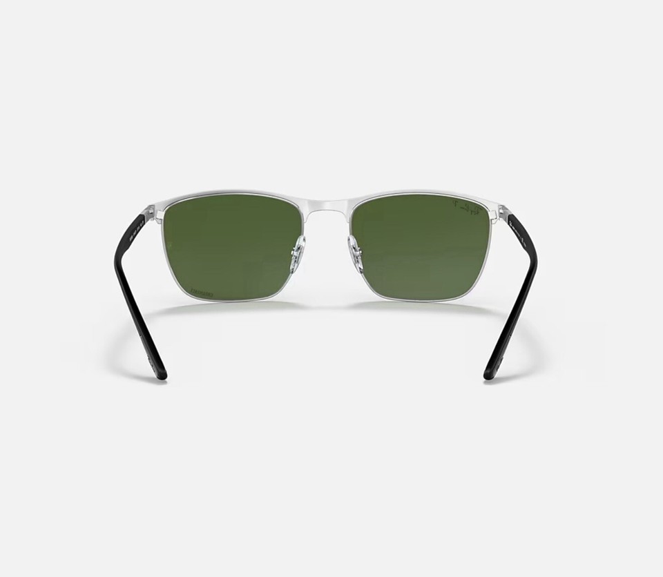 Ray Ban RB3686 9144/P1 Chromance Polarized Dark Green 57-19 Authentic ...