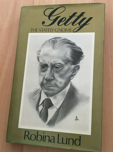 ROBINA LUND, GETTY, THE STATELY GNOME, HARDCOVER WJACKET. 071811616X ...