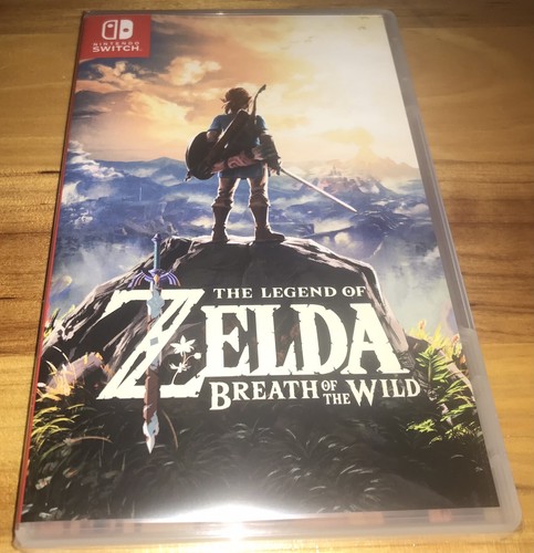 RARE Legend ZELDA Breath Wild NOT FOR RESALE SPECIAL Edition Switch ...