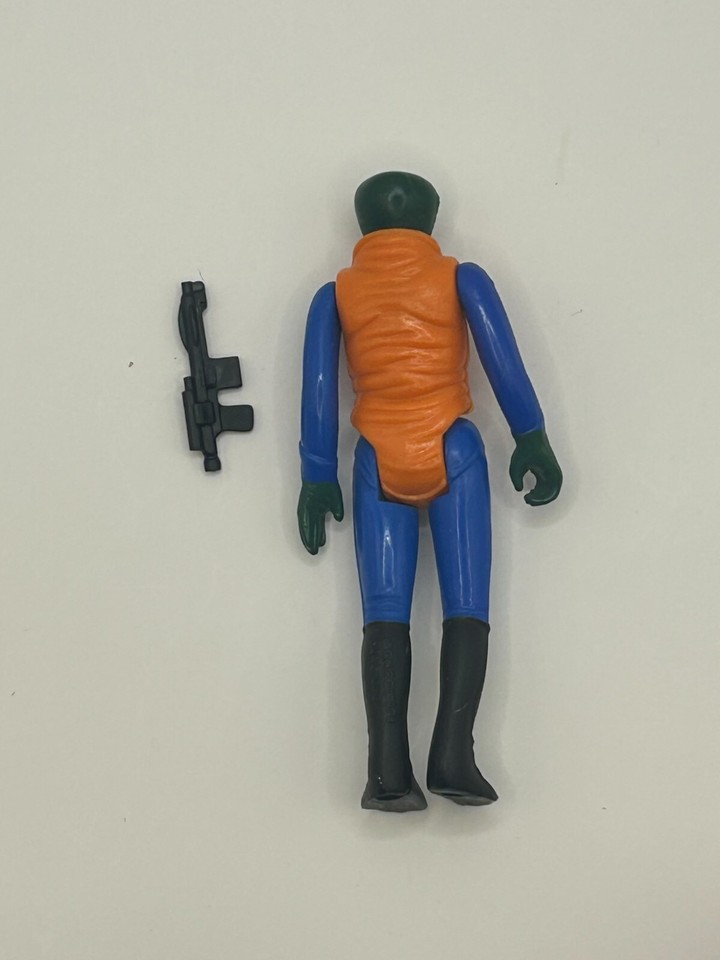 Star Wars Ponda Baba Figure & Blaster Vintage 1978 Hong Kong Walrus Man ...