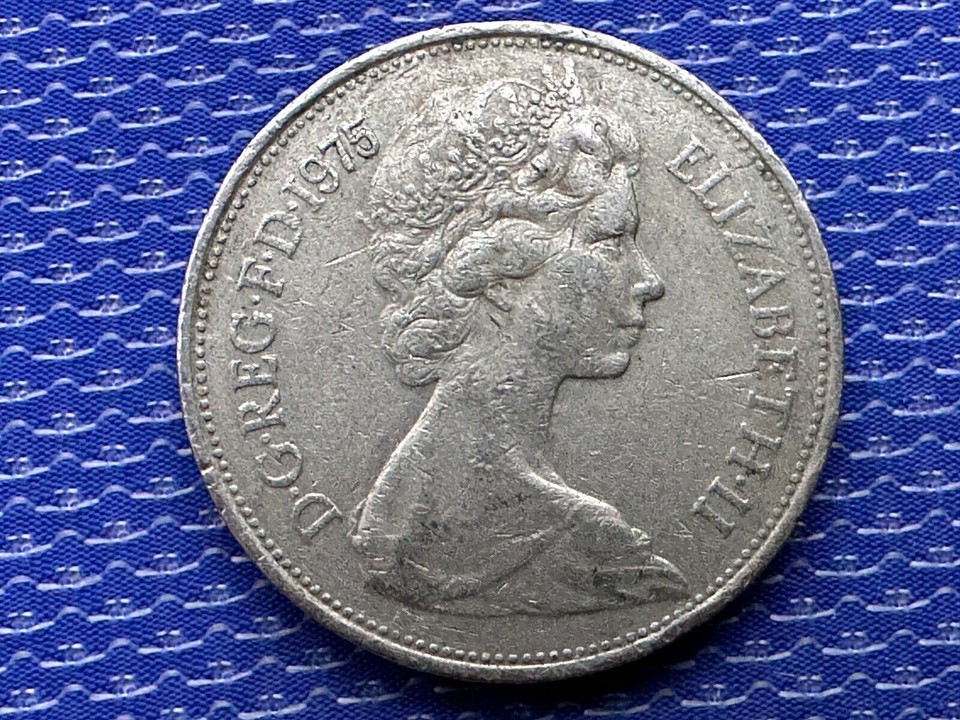 1975 Great Britain 10 new Pence Coin #K2621 | eBay