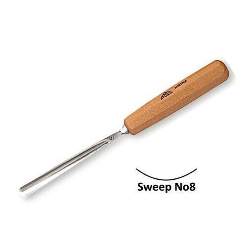 550806 Stubai 6mm No8 Sweep Straight Wood Carving Gouge | eBay