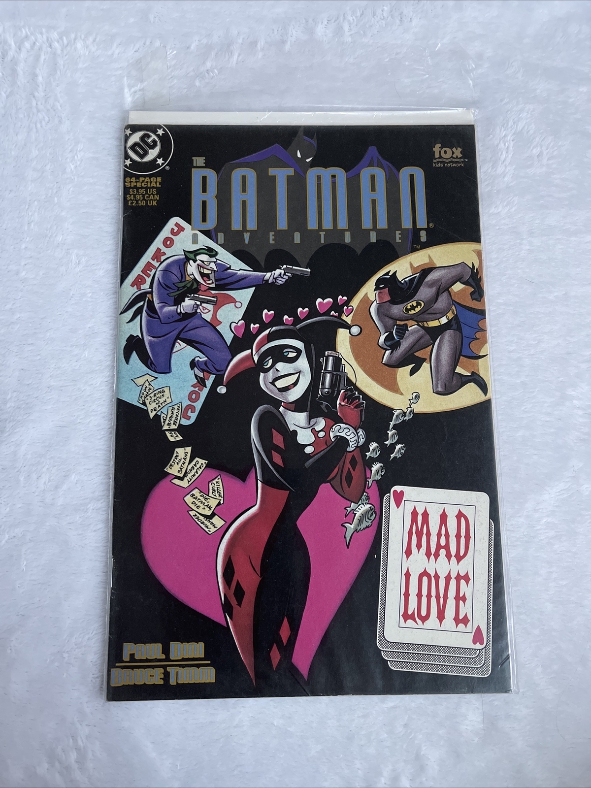 Batman Adventures: Mad Love 1st Printing - Origin of Harley Quinn Comic ...