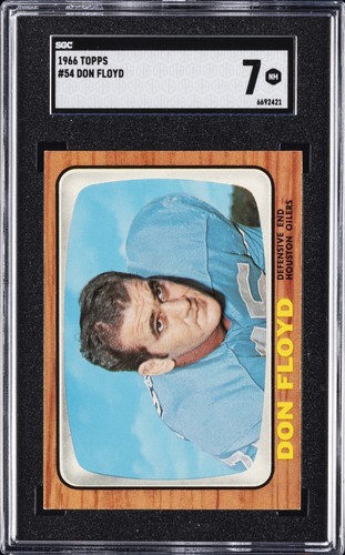 1966 TOPPS #54 DON FLOYD SGC 7 | eBay