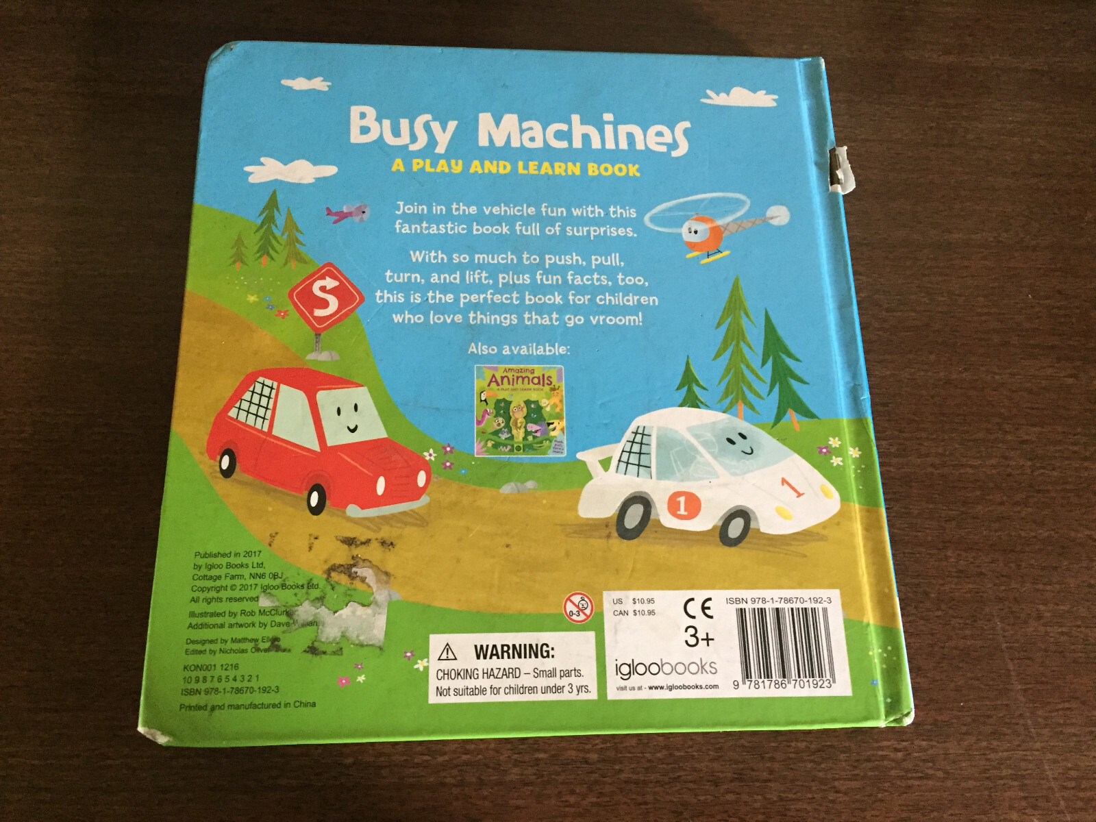Busy Machines: a Play and Learn Book : Push, Pull, Turn, and Learn by ...
